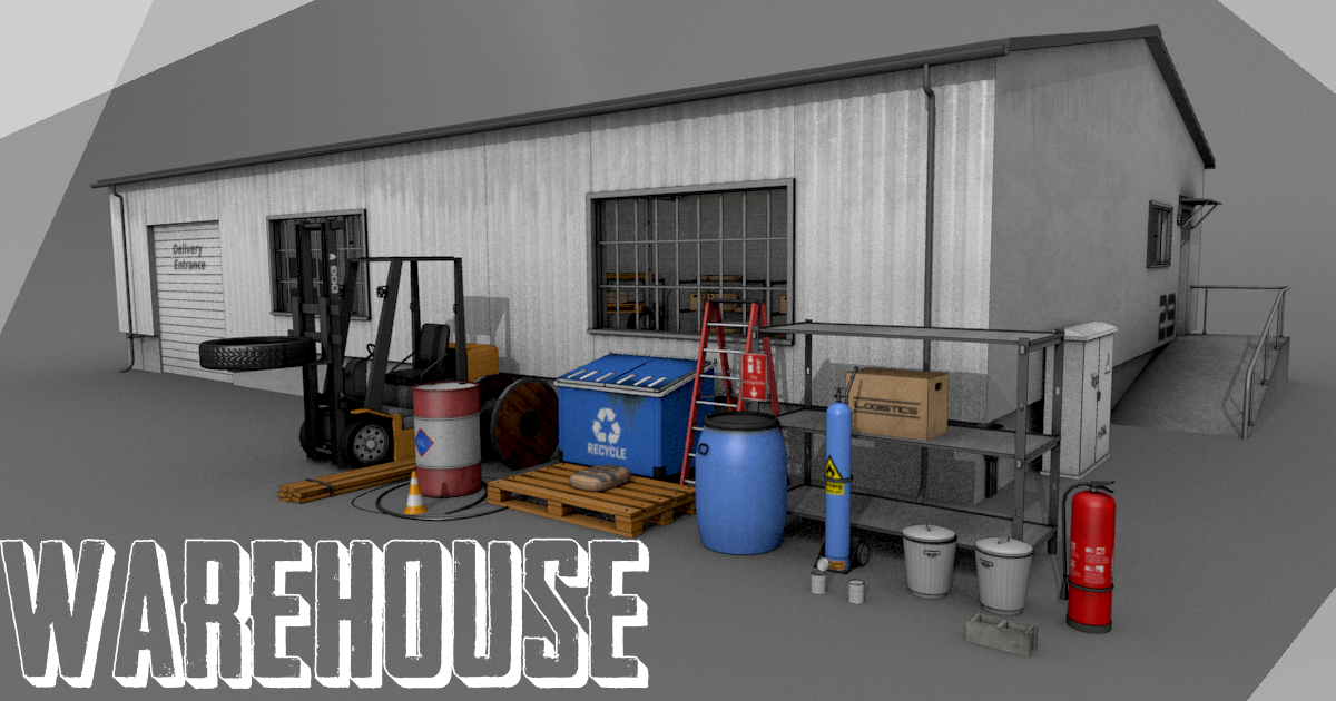 Warehouse Assets | 3D Industrial | Unity Asset Store