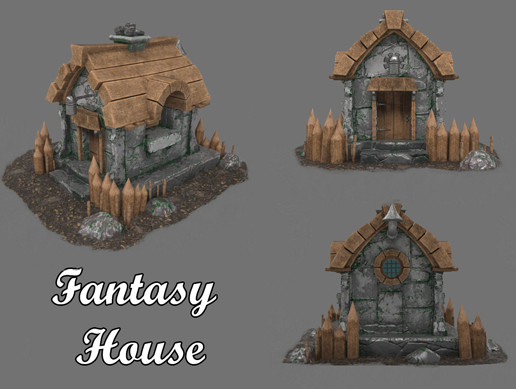Fantasy House | 3D 梦幻 | Unity Asset Store