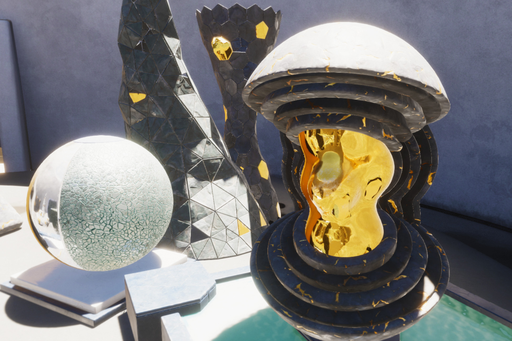 Sculptures & Monuments | 3D Exterior | Unity Asset Store