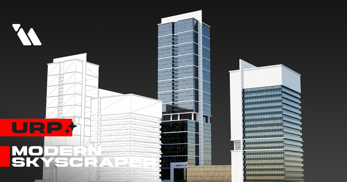 MODERN SKYSCRAPER N: 01 | 3D Urban | Unity Asset Store