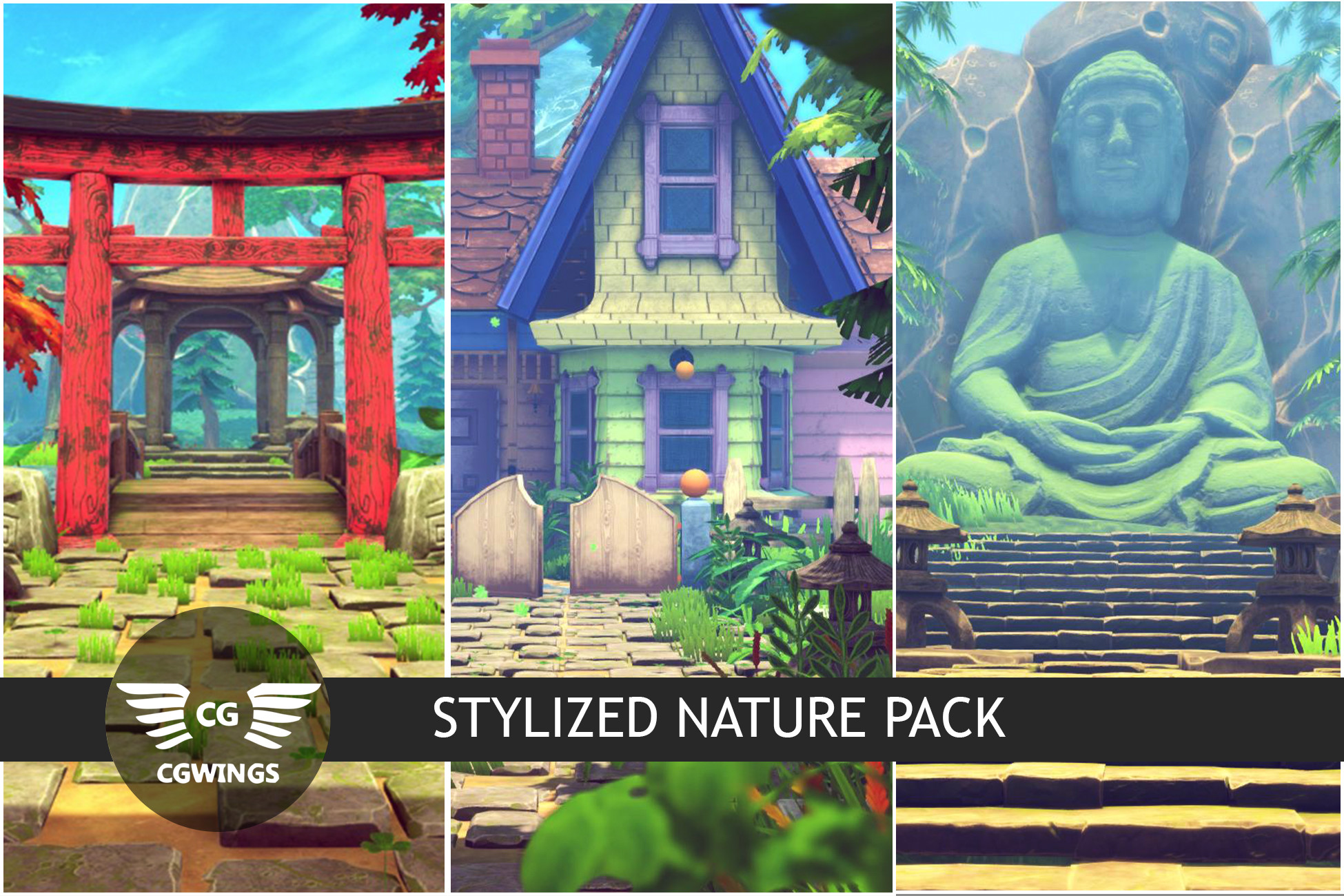 Nature Pack Stylized | 3D Landscapes | Unity Asset Store