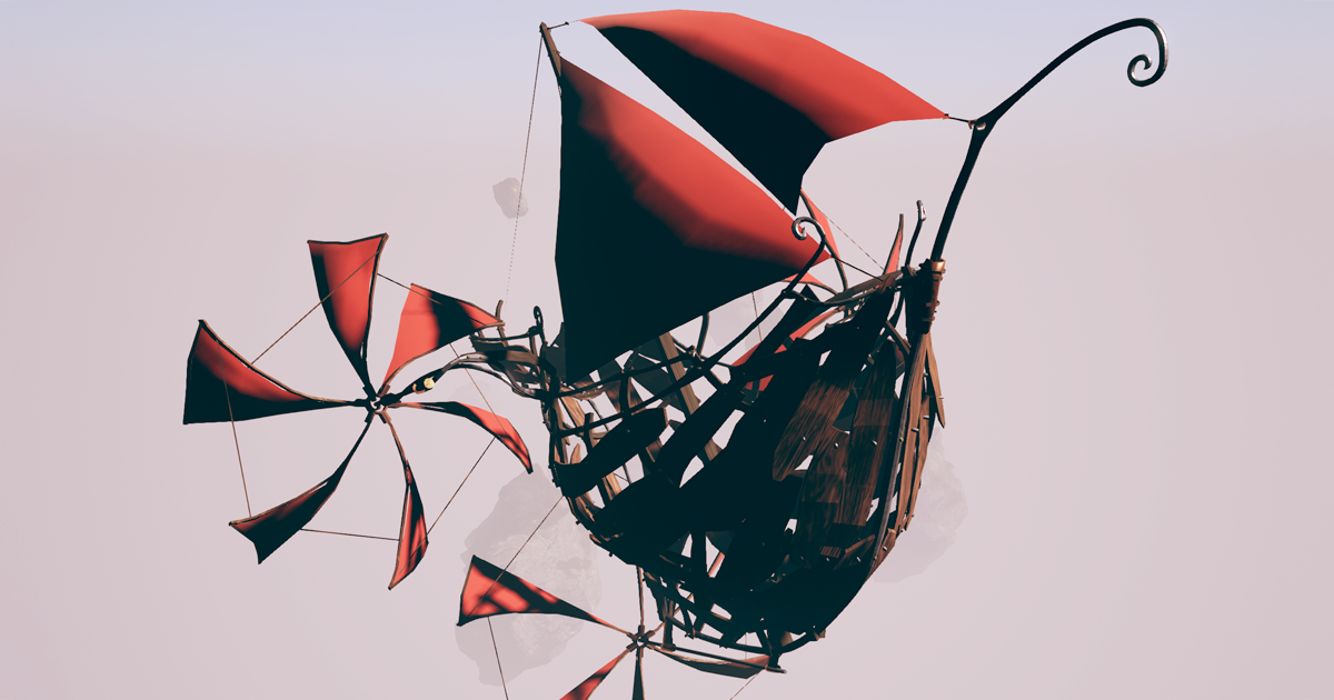 Flying Ship 3d Unity Asset Store