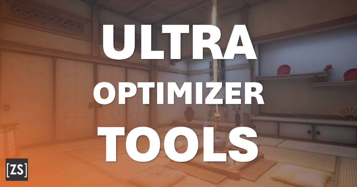 Ultra Optimizer Tools | Utilities Tools | Unity Asset Store