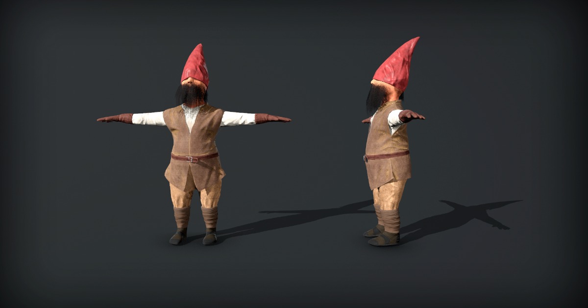Gnome Dwarf | 3D Humanoids | Unity Asset Store