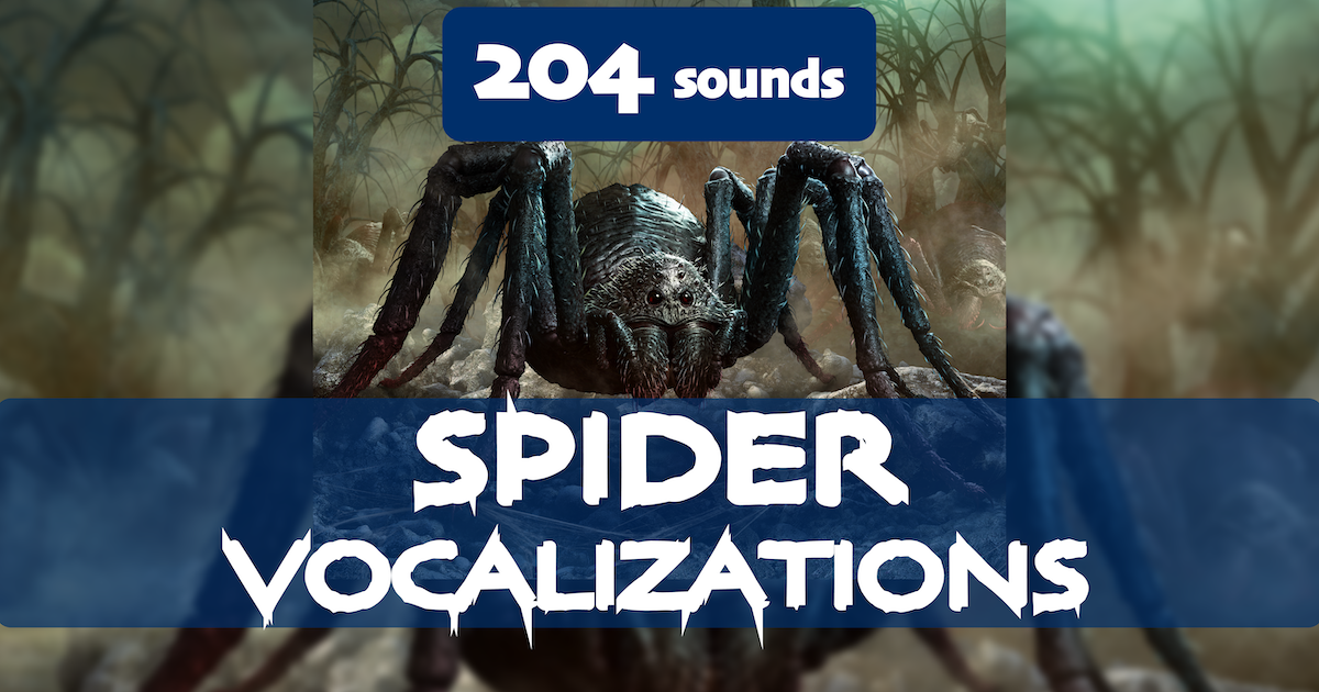 Spider Vocalizations | Creatures Sound FX | Unity Asset Store