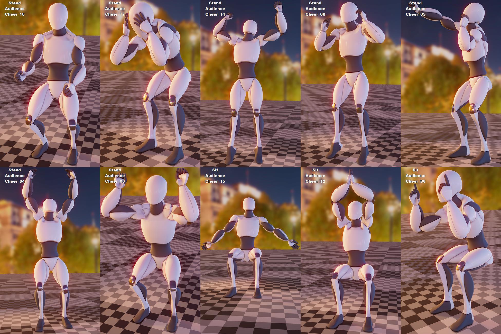 AA_Audience_Cheer | 3D Animations | Unity Asset Store