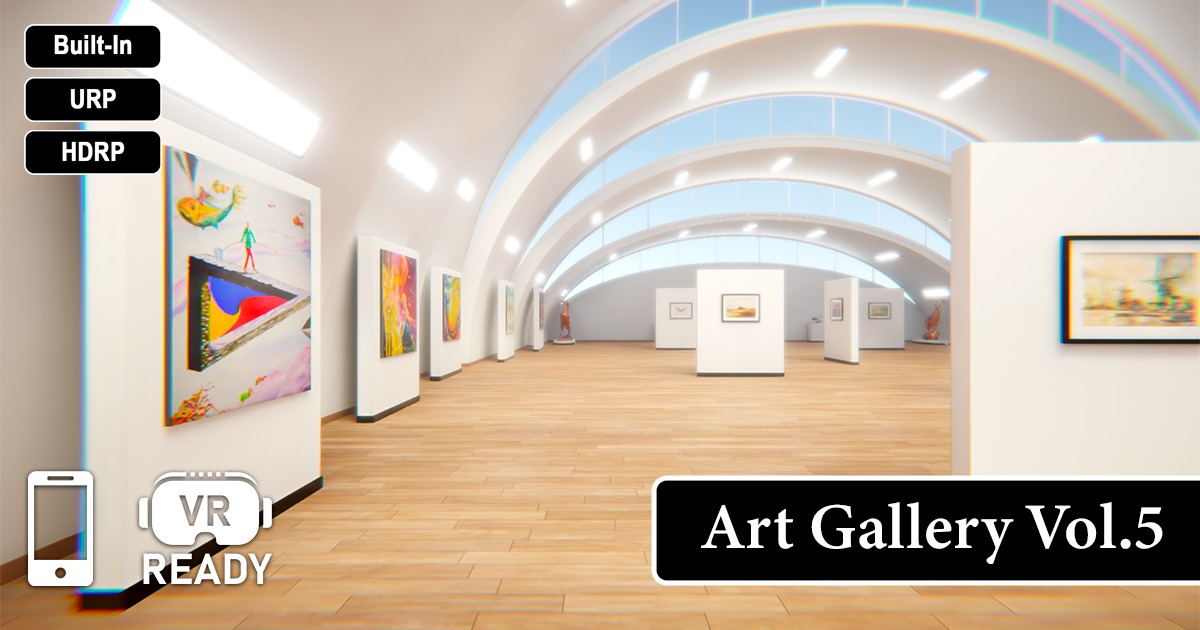 Art Gallery Vol.5 | 3D Environments | Unity Asset Store