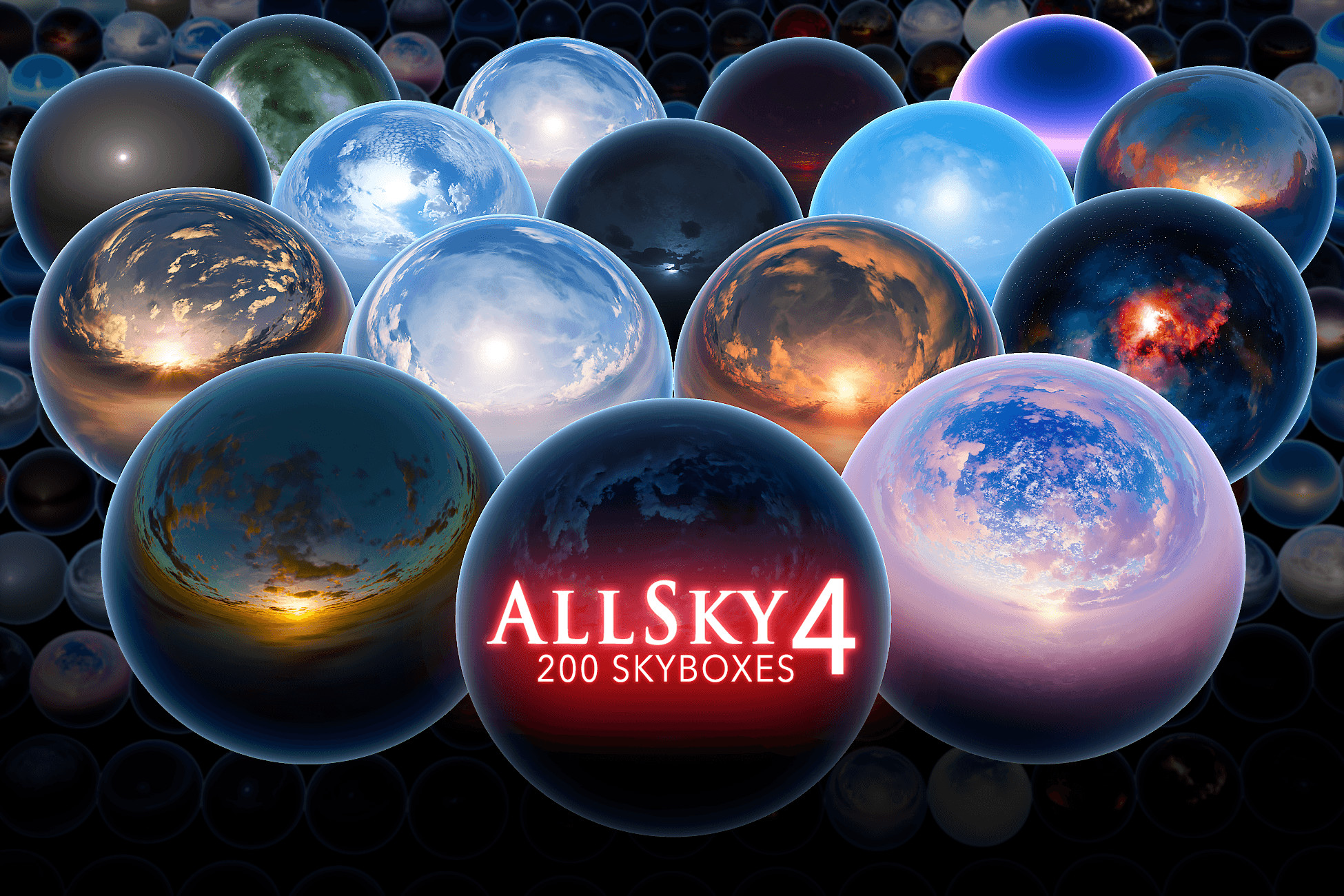 AllSky - 200+ Sky / Skybox Set | Unity AssetStoreまとめ 割引情報 beta