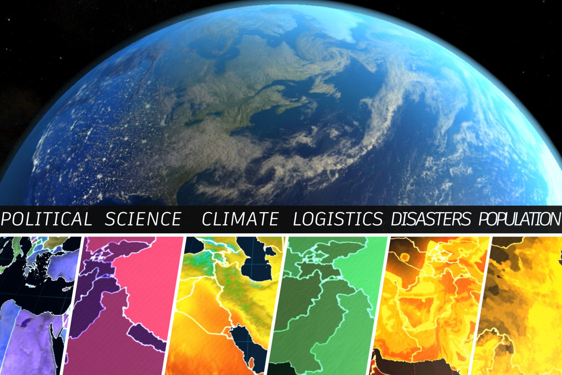 Geopolitical Earth Planet | 3D Environments | Unity Asset Store