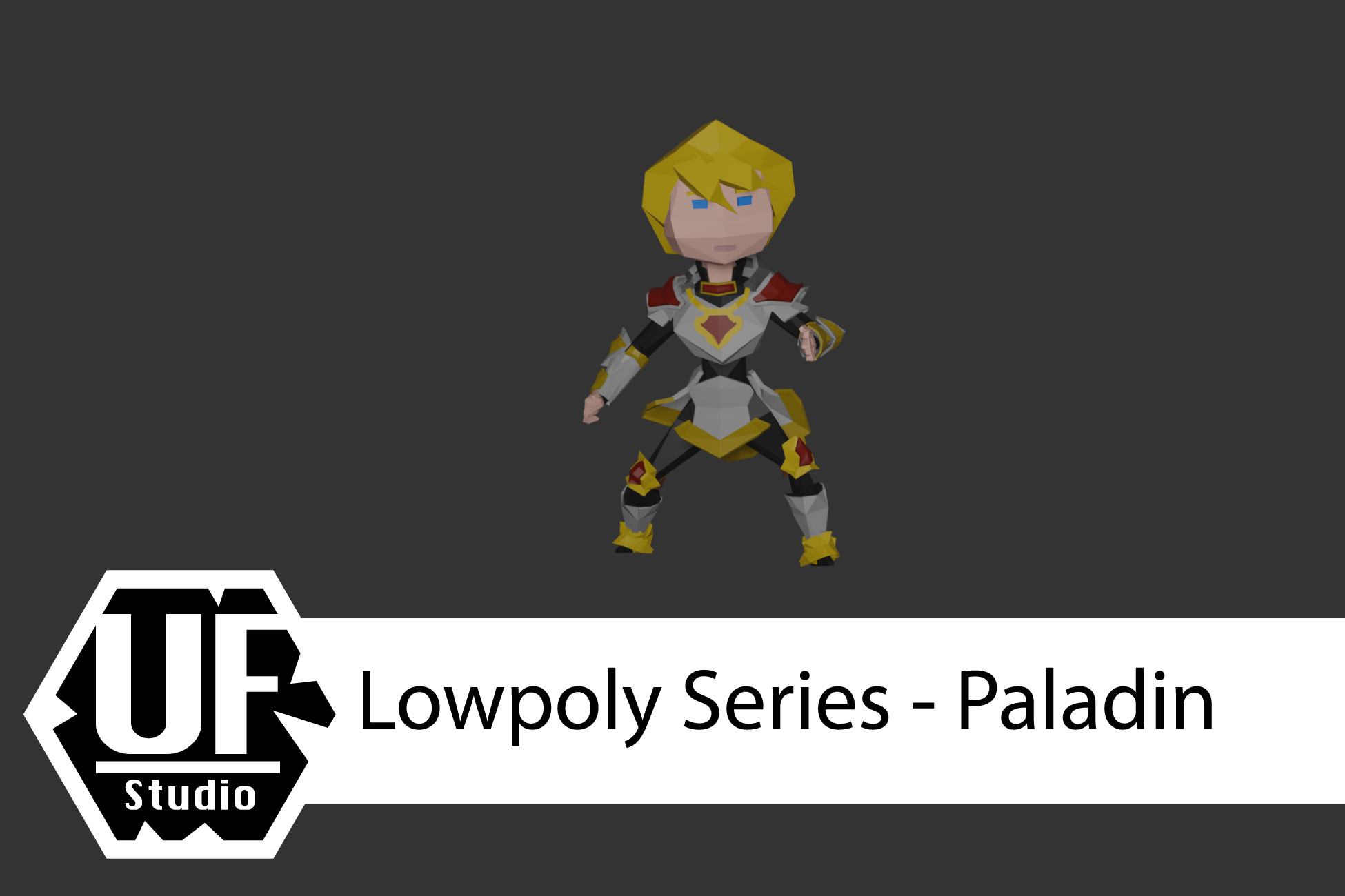 Lowpoly Series - Paladin | 3D Characters | Unity Asset Store