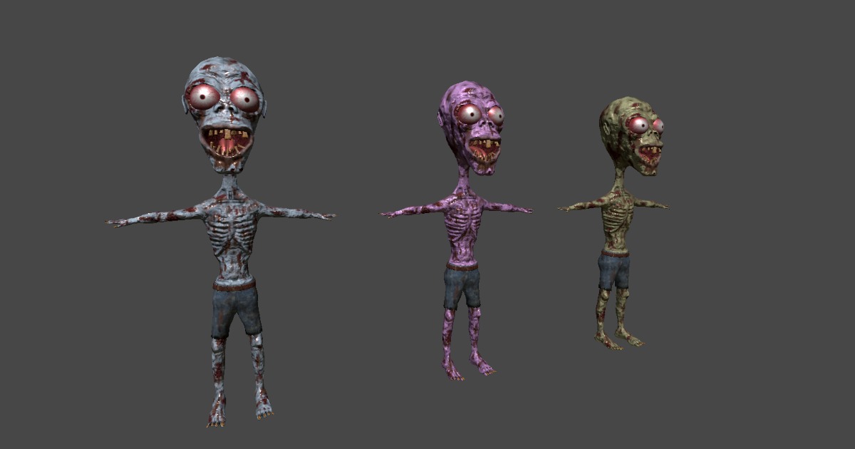 Zombie Fantasy Animated | Characters | Unity Asset Store