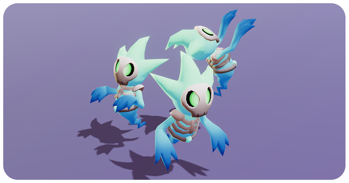 Phantom Cute Series | 3D Creatures | Unity Asset Store