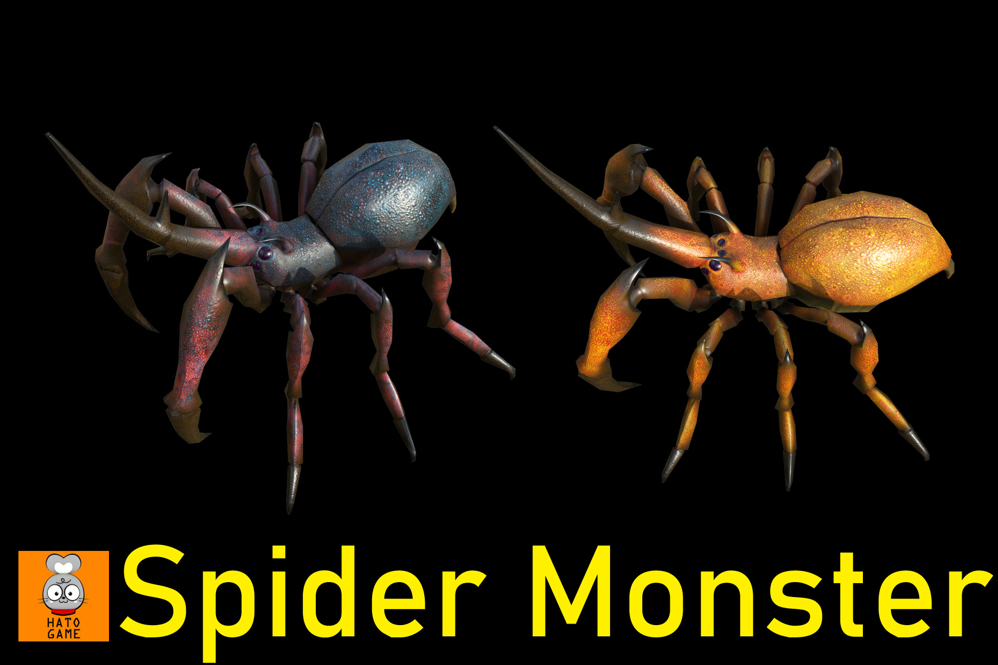 01_Monster: Spider scarab | 3D 생물 | Unity Asset Store