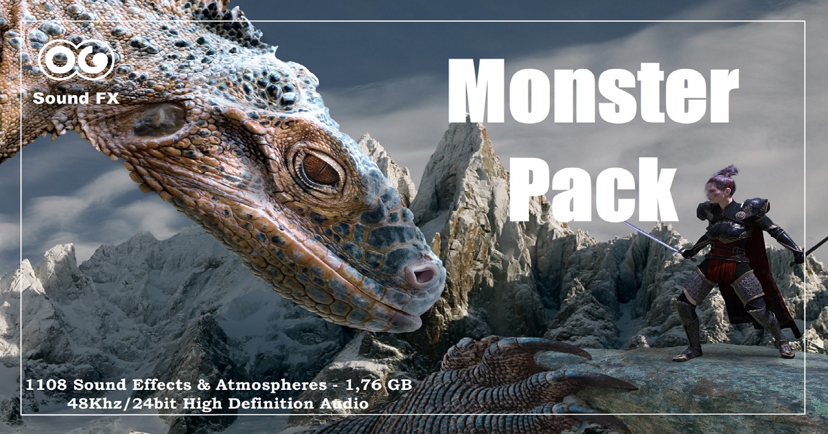 Monster Sounds & Atmospheres SFX Pack | Creatures Sound FX | Unity ...