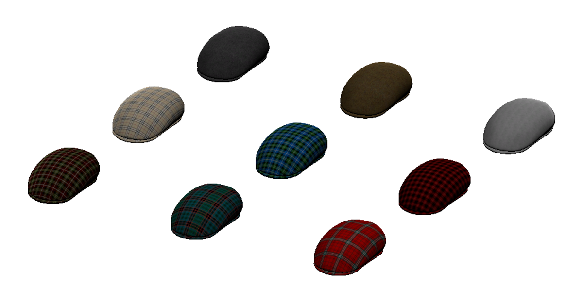 Flat Caps Pack | Props | Unity Asset Store