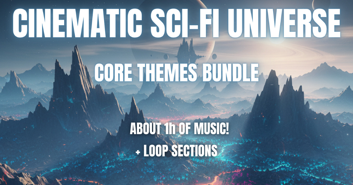 Cinematic Sci-Fi Universe – Core Themes Bundle | Audio Music | Unity ...