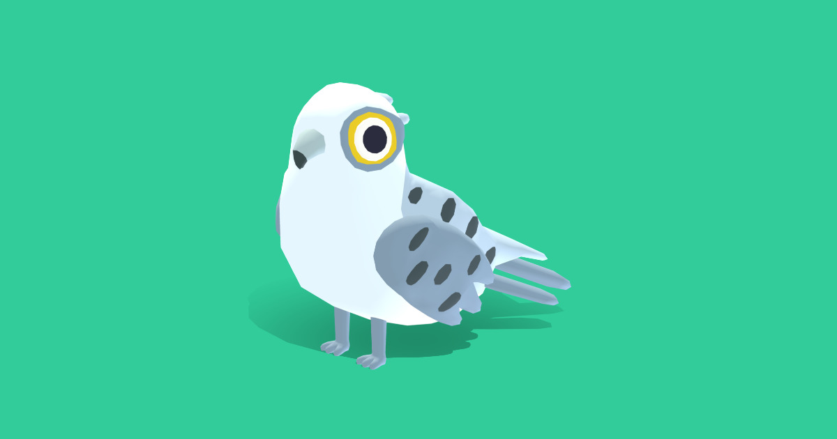 Gyrfalcon - Quirky Series | Characters | Unity Asset Store