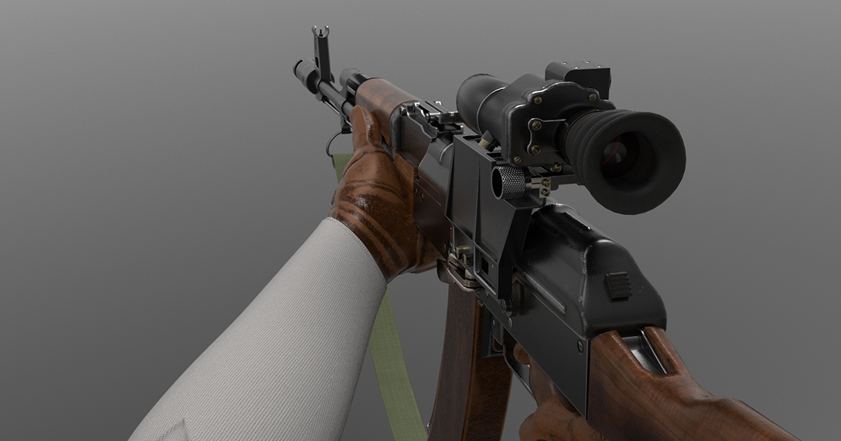 AK74 Assault Rifle (Fps - Tps) | 3D Weapons | Unity Asset Store