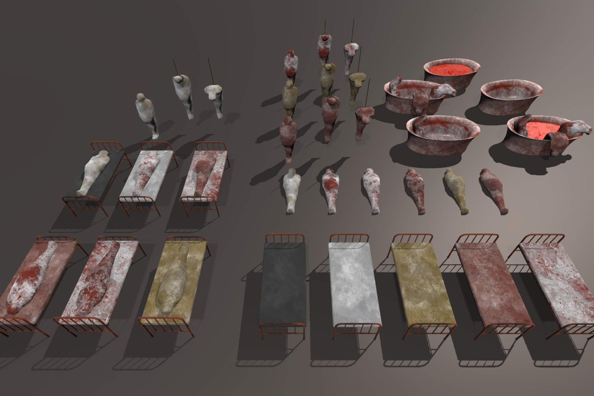 Dead Body Animated | 3D Creatures | Unity Asset Store