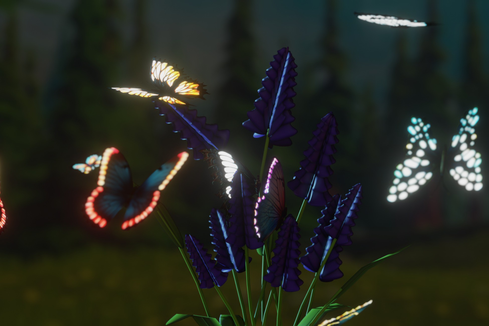 Mega Butterflies Pack | 3D Animals | Unity Asset Store