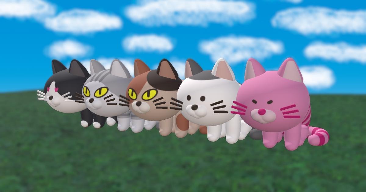 Cartoon-Style Cats Vol.1 | 3D Animals | Unity Asset Store