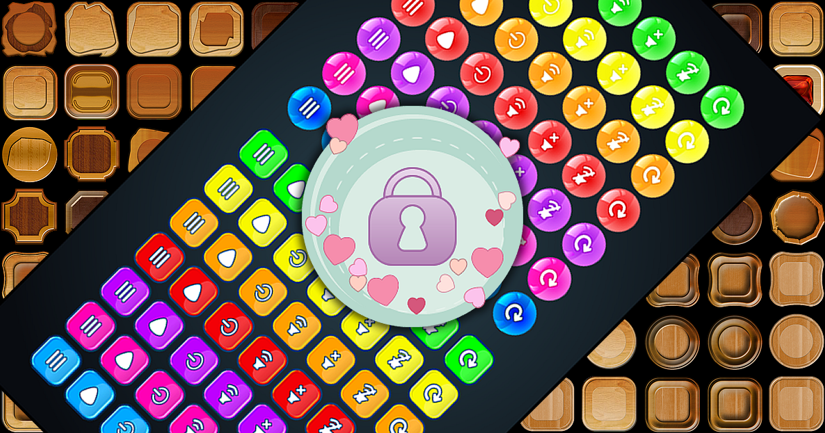 2D Buttons | 2D Icons | Unity Asset Store