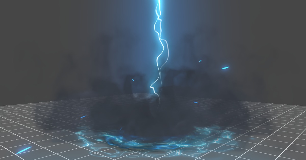 Lightning Strike Effect | VFX Particles | Unity Asset Store