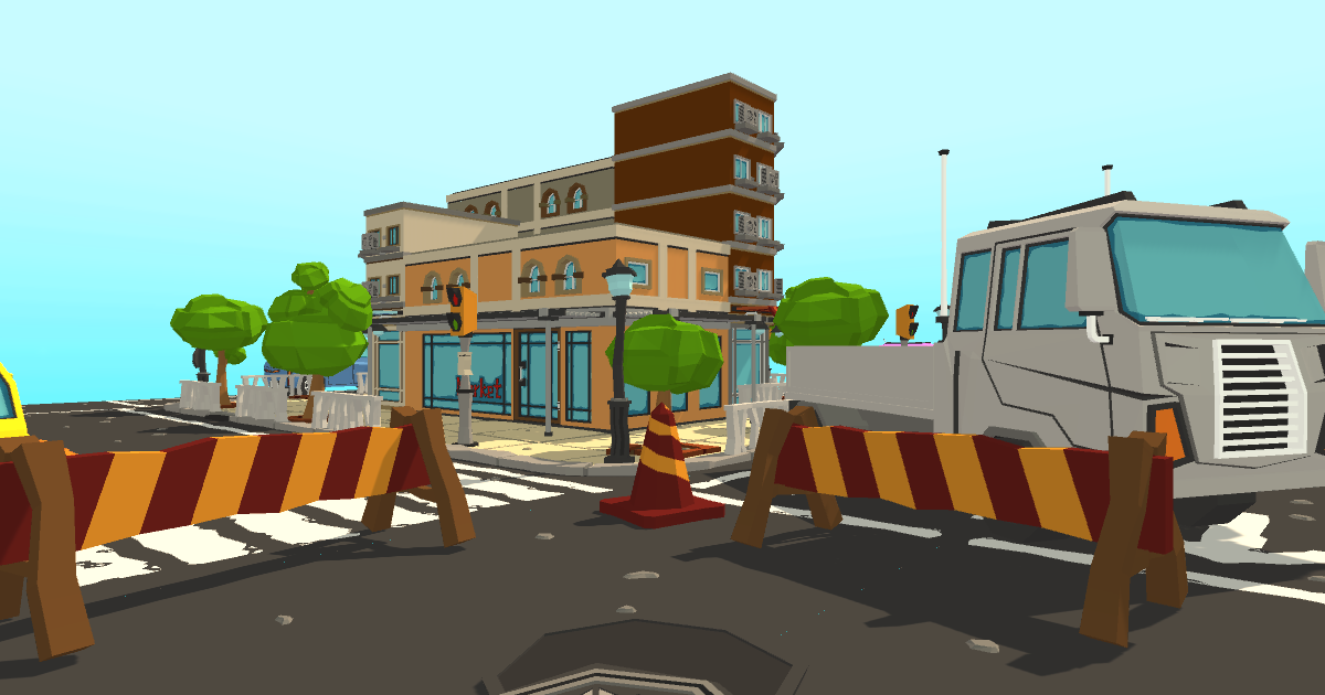 City Map Building B Type | 3D Urban | Unity Asset Store