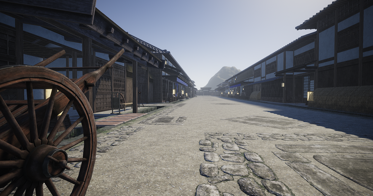 Japanese Village Kit | 3D Historic | Unity Asset Store