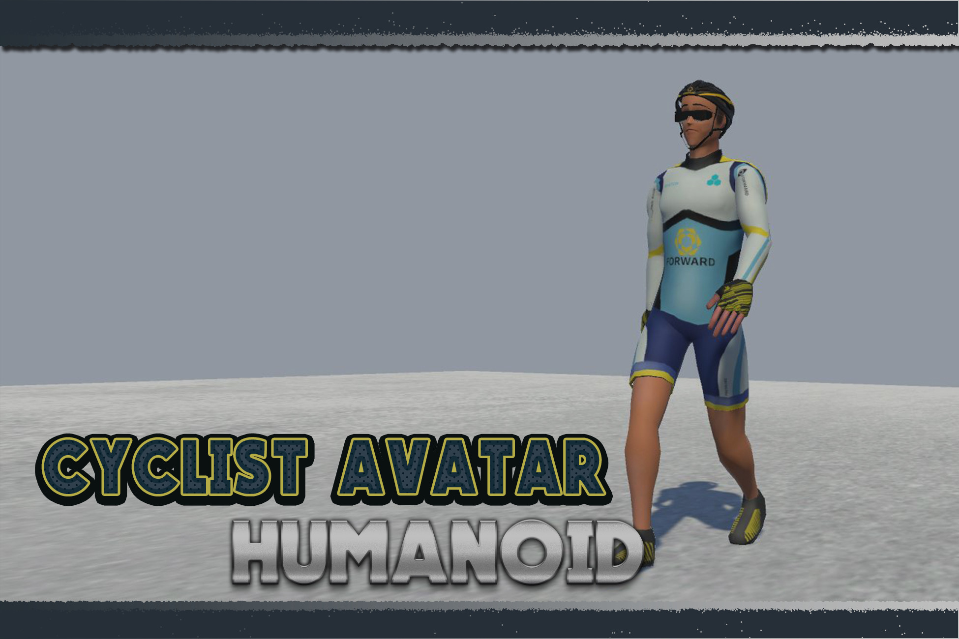cyclist avatar 7 | 3D Humanoids | Unity Asset Store