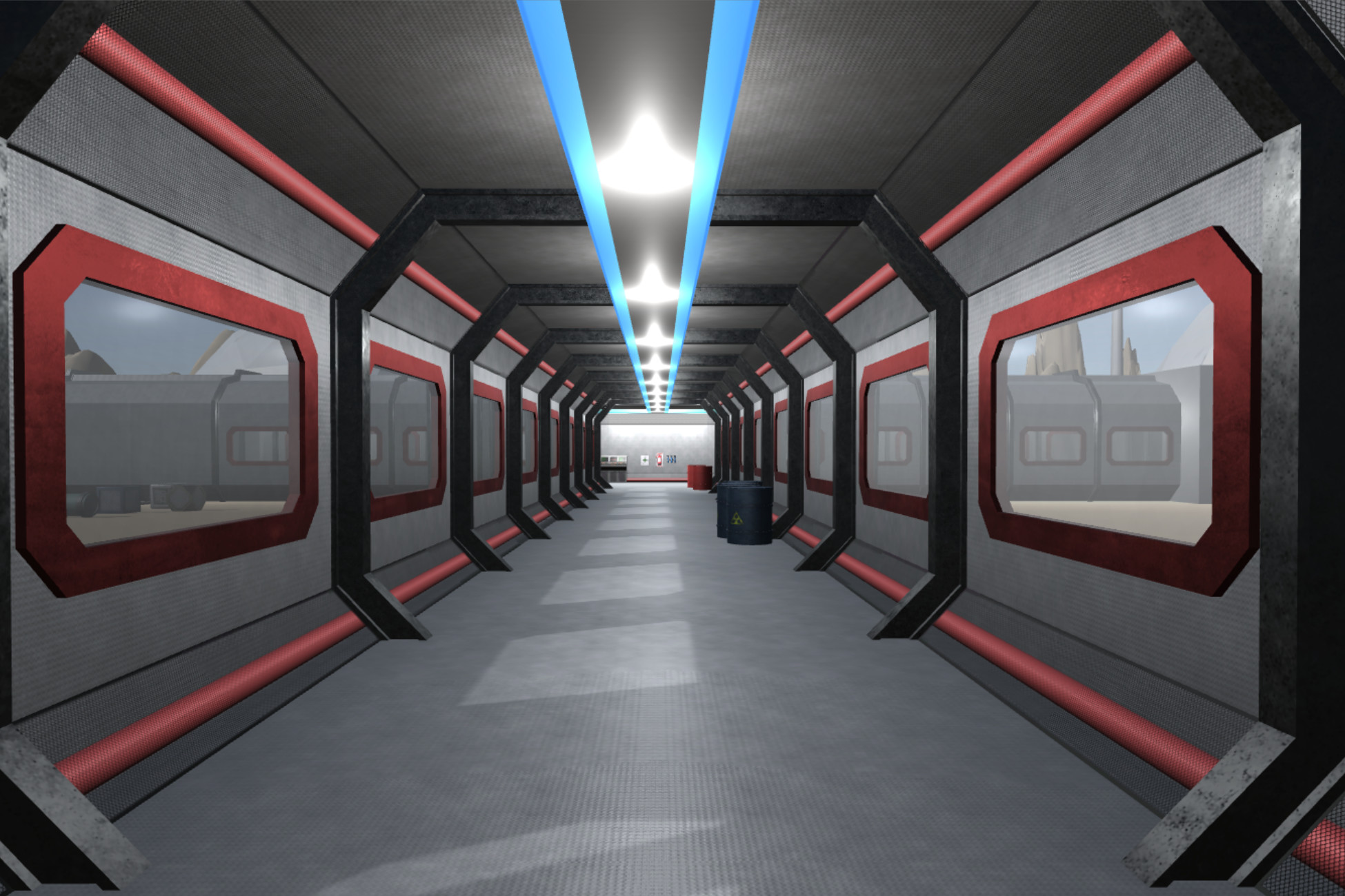 Sci-Fi Space/Planet Colony with Corridors | 3D Sci-Fi | Unity Asset Store
