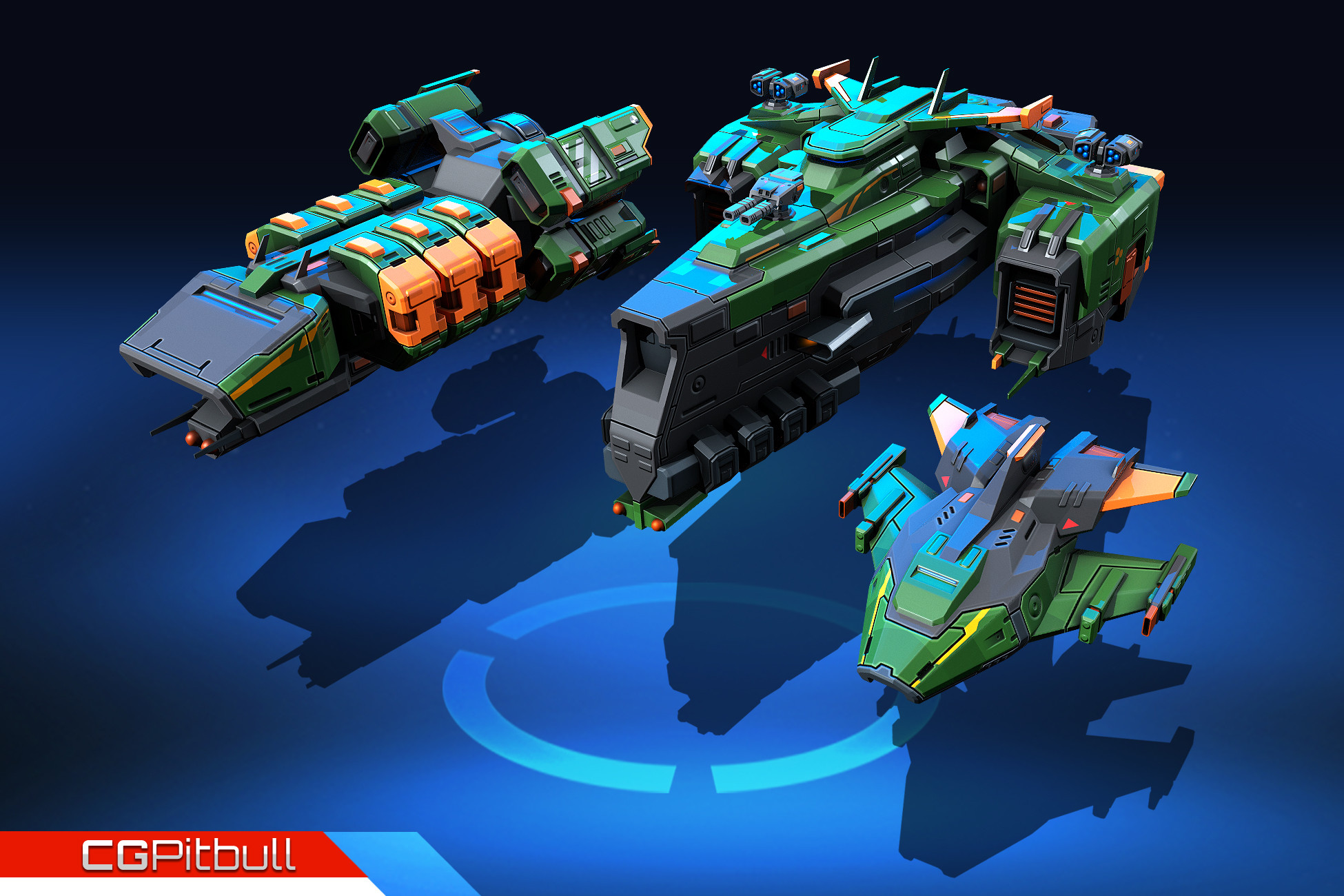 RTS - Space Games Vol.01 | 3D Space | Unity Asset Store