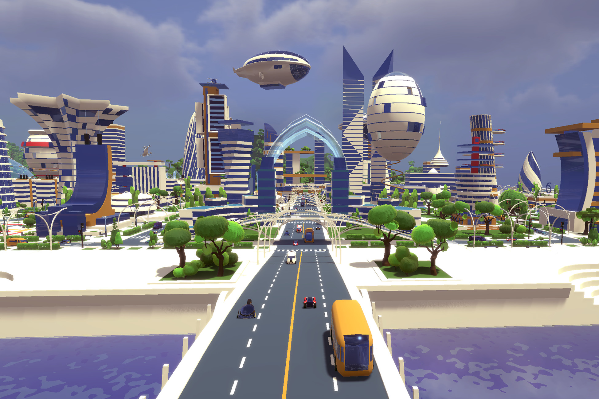 Technopolis: Futuristic City Builder | 3D Sci-Fi | Unity Asset Store