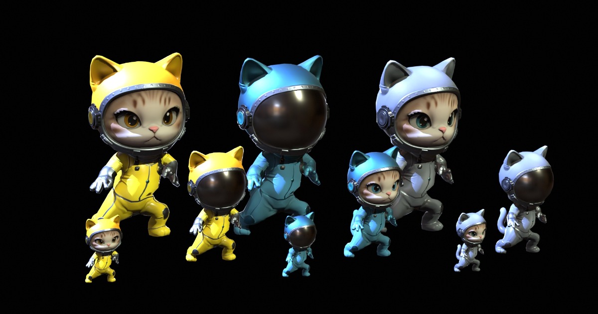 Cat6 Pack2 | Characters | Unity Asset Store