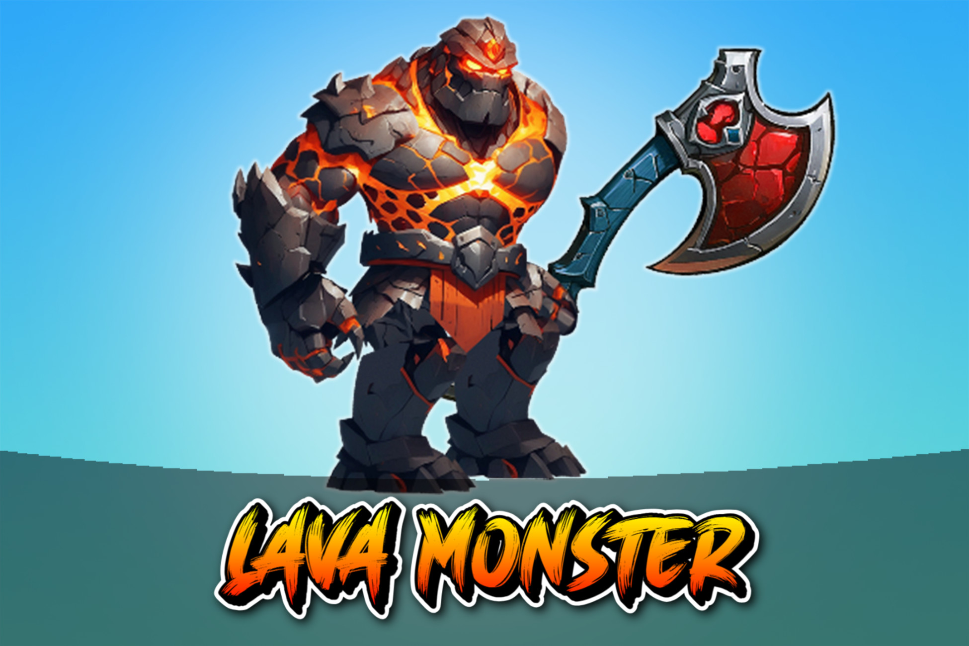The Lava Monster 2D Animated Character (Spriter) | 2D キャラクター | Unity Asset Store