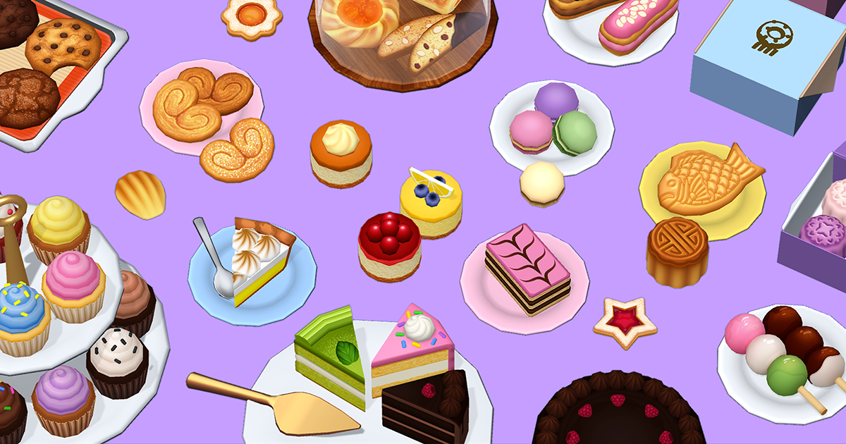 Tasty Pastry | 3D Food | Unity Asset Store