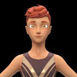 A sporty boy (tall and slender figure)