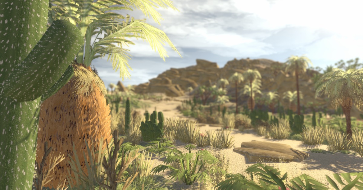 Painted Desert - Stylized Nature | 3D Environments | Unity Asset Store