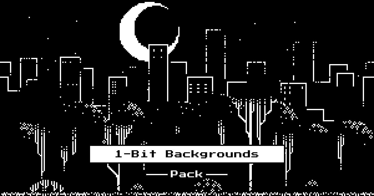 1-Bit Background Pack | 2D Environments | Unity Asset Store