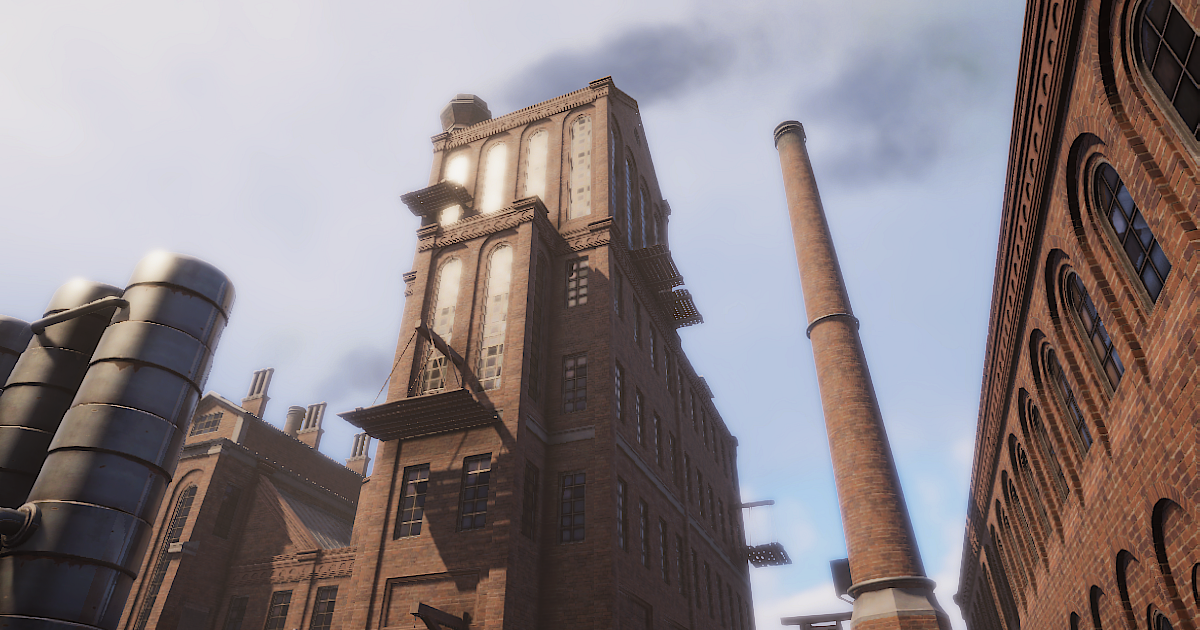 Stylized Factory | 3D Industrial | Unity Asset Store