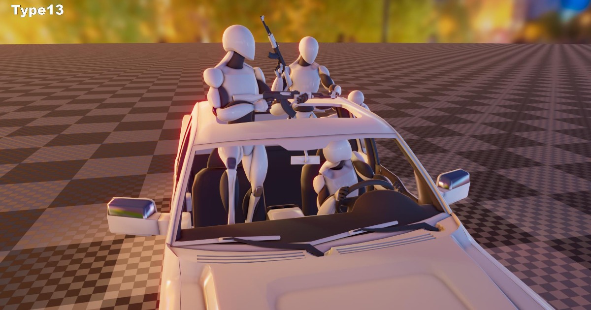 AA_Drive_shooting | 3D Animations | Unity Asset Store