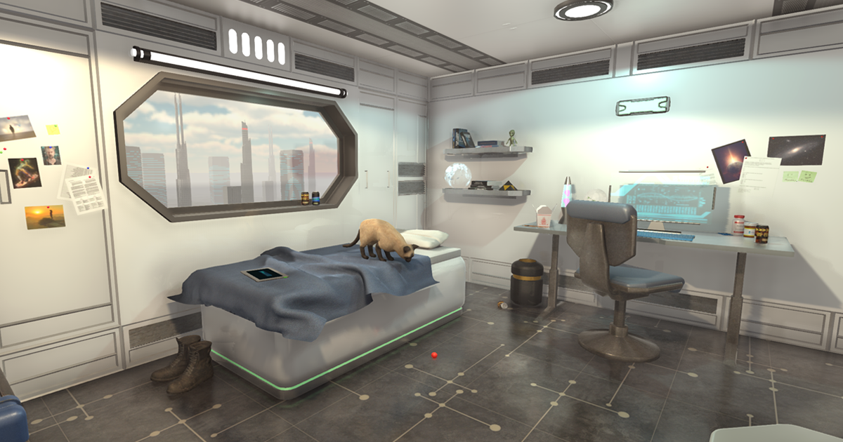 Sci-Fi Room | 3D Interior | Unity Asset Store