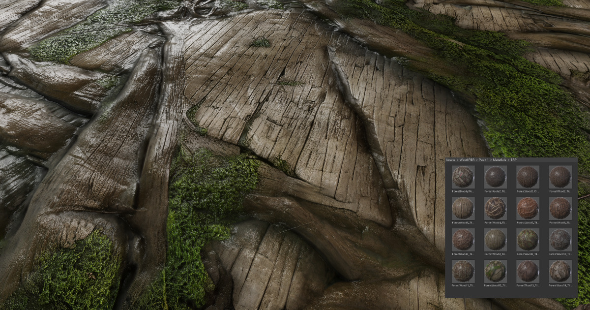 Wood PBR Pack 1 | 2D Wood | Unity Asset Store