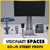 Sci-Fi Street Props