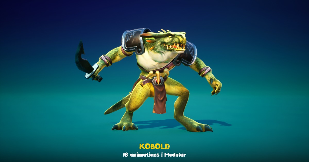 Kobold Character | 3D Creatures | Unity Asset Store