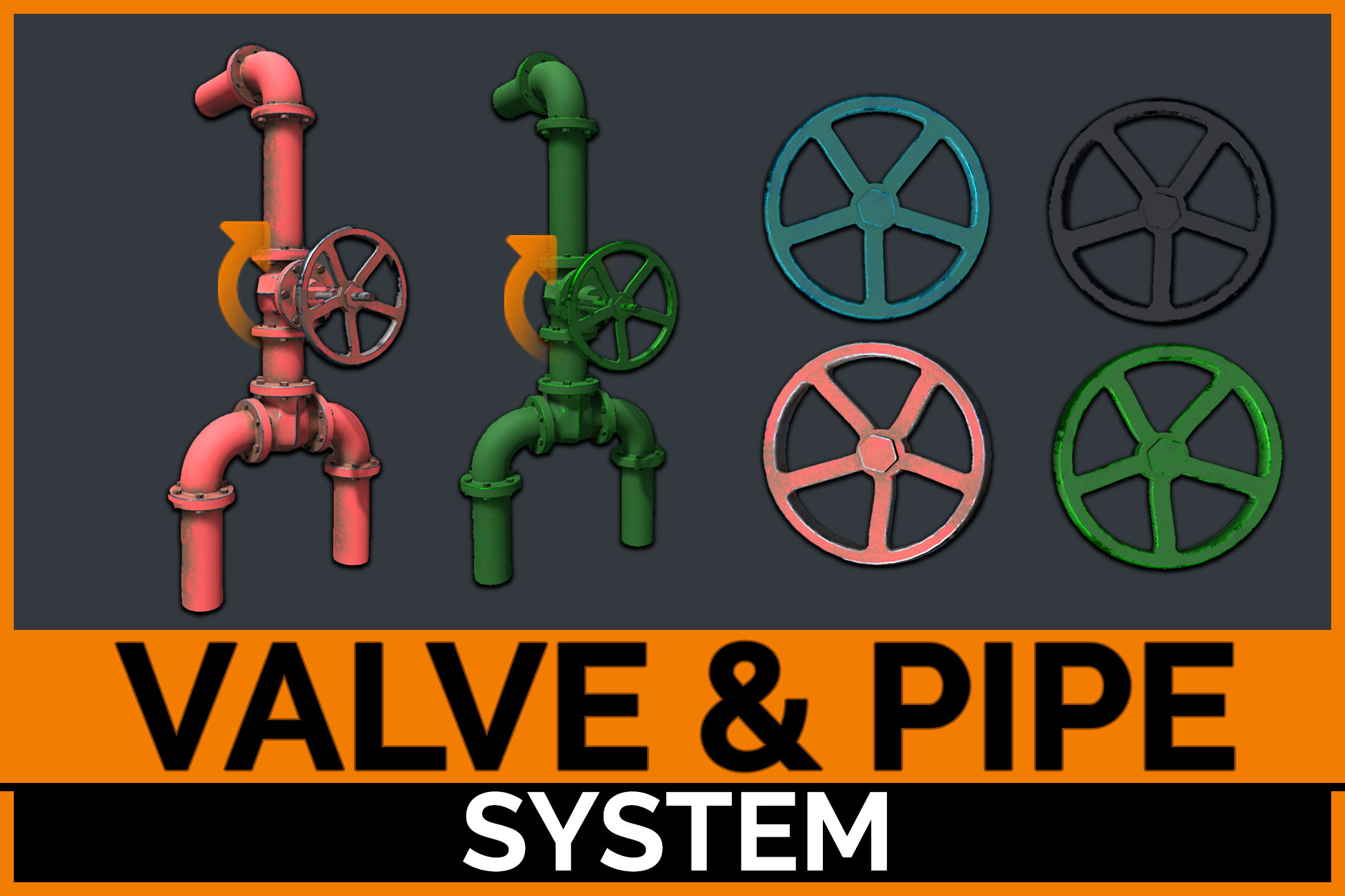 Valve Wheel Puzzle System | Systems | Unity Asset Store