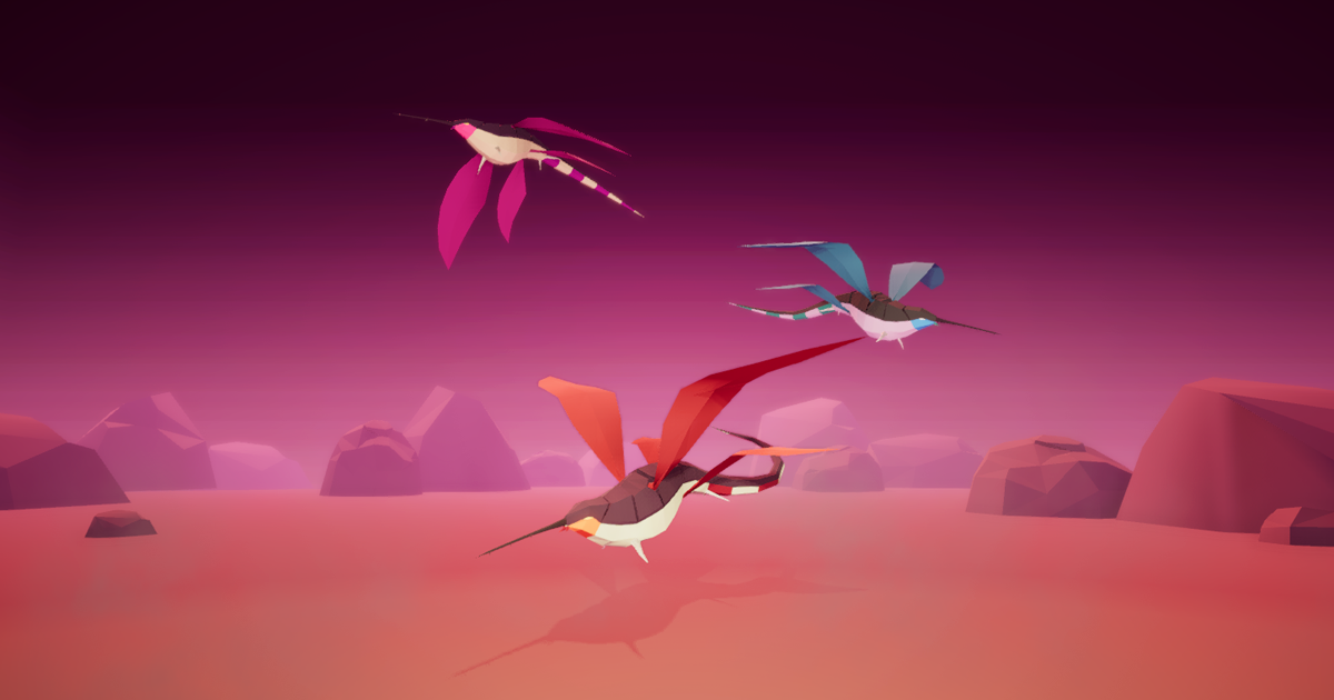 Polygonal - Alien Longtail | 3D Creatures | Unity Asset Store
