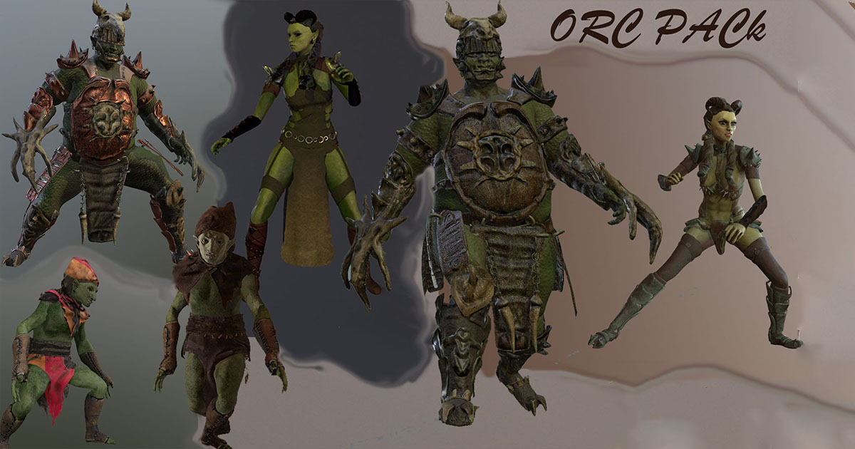 Orc Warrior Army Pack | Characters | Unity Asset Store