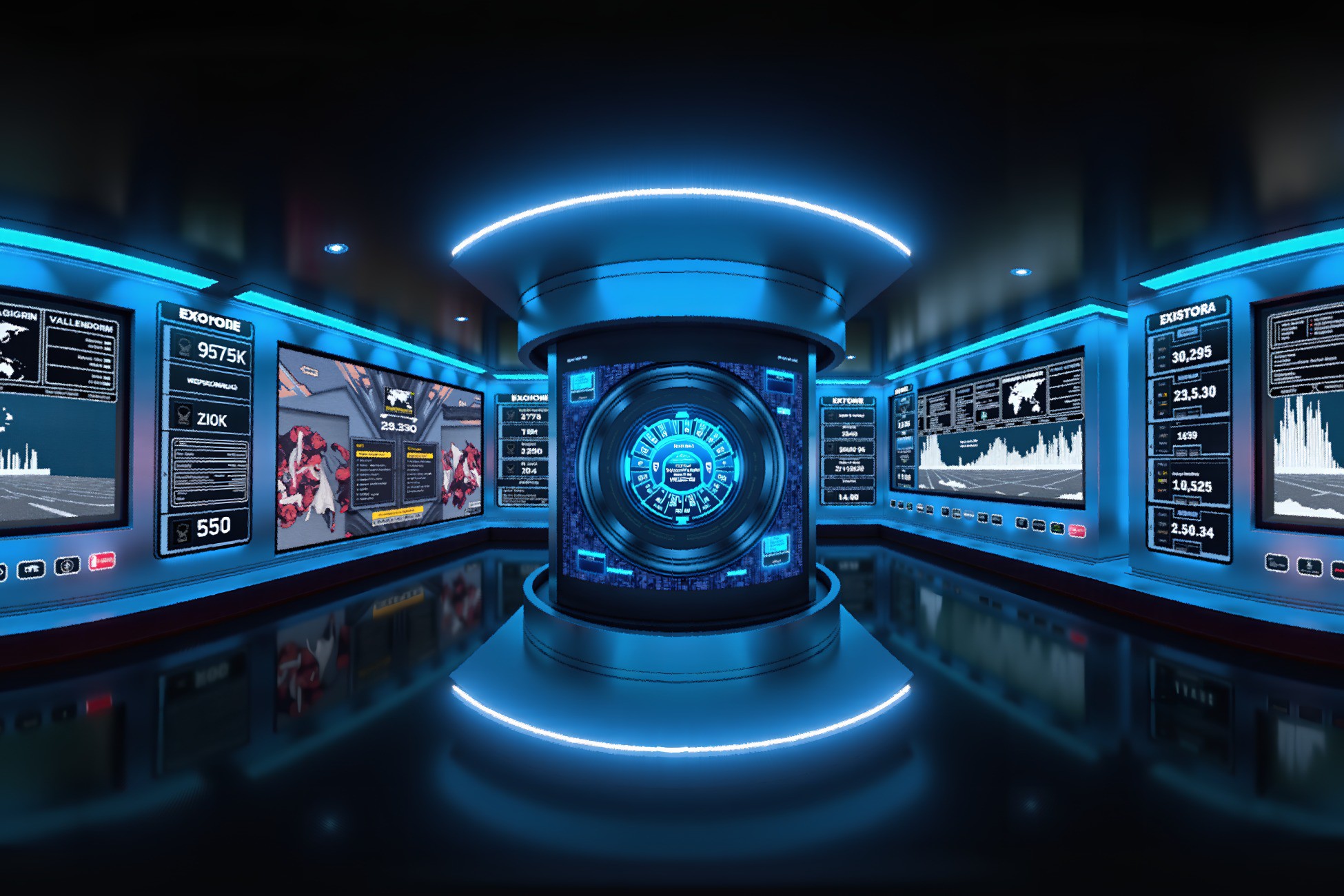 Hdri Sci Fi Indoor Skyboxes 2d Sky Unity Asset Store