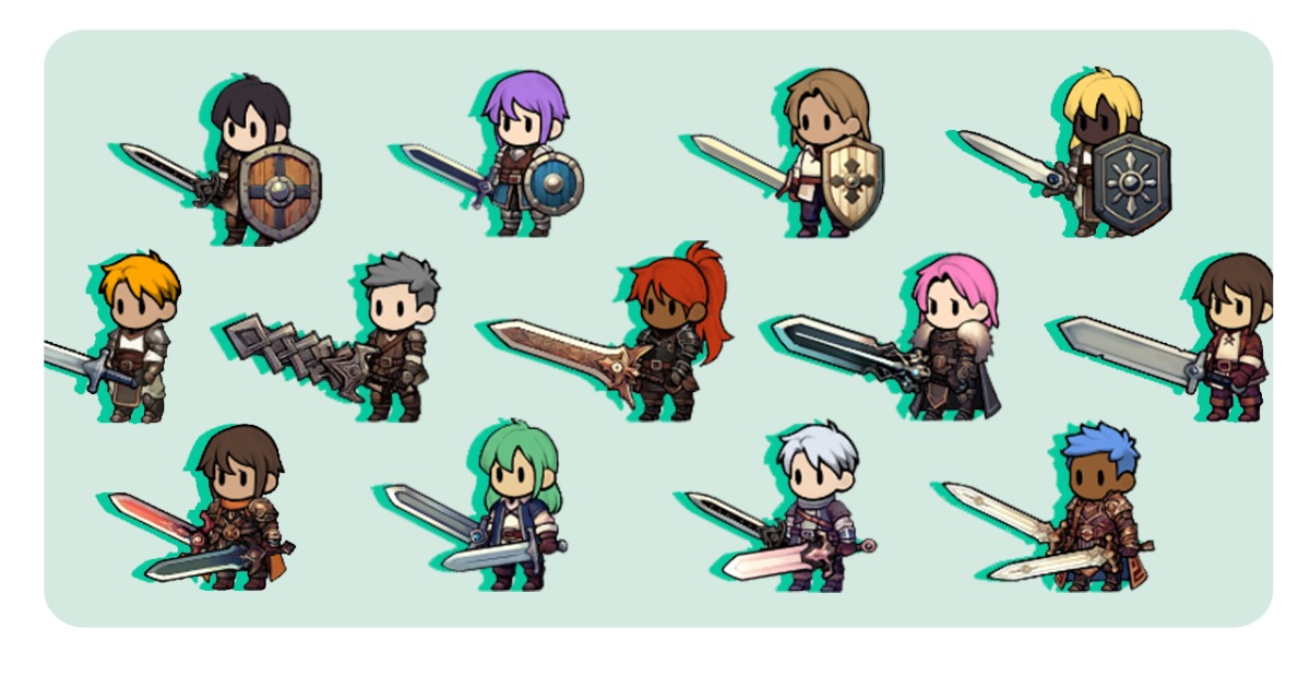 Mini Fantasy Characters | 2D Characters | Unity Asset Store